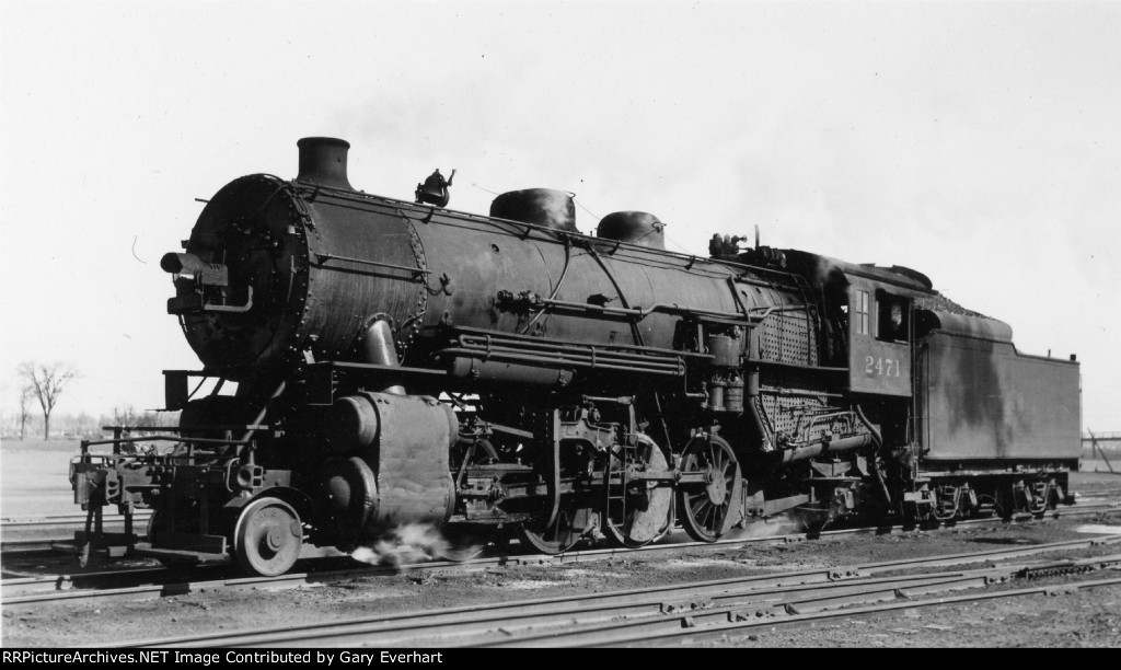 CNW 2-8-2 #2471 - Chicago & North Western